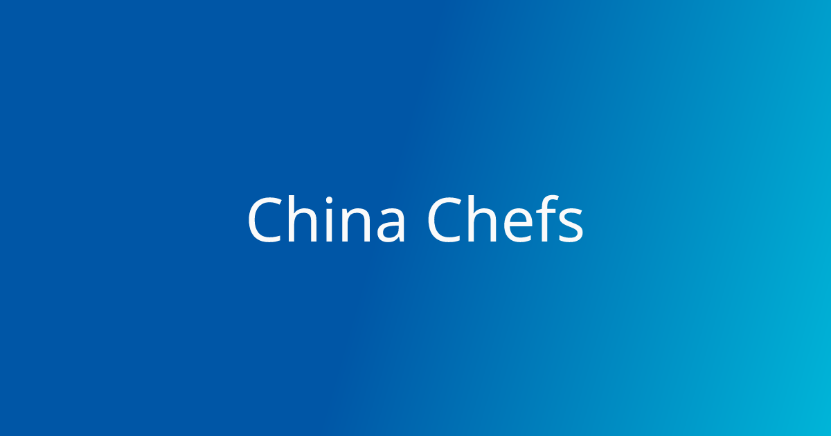 Order Authentic Chinese Online | China Chefs - Pickup or Delivery Available